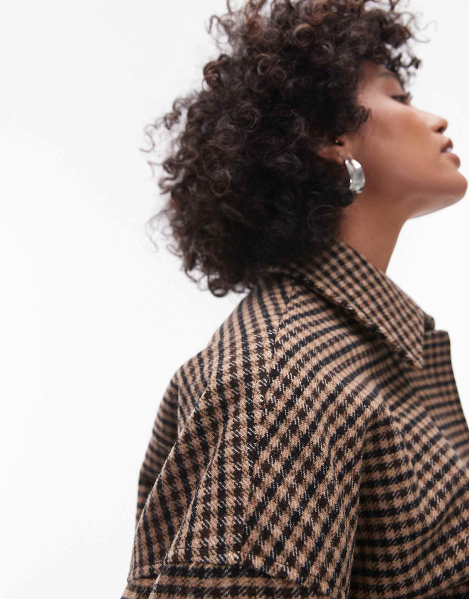 Hertiage check wool bomber jacket – n’shpishop