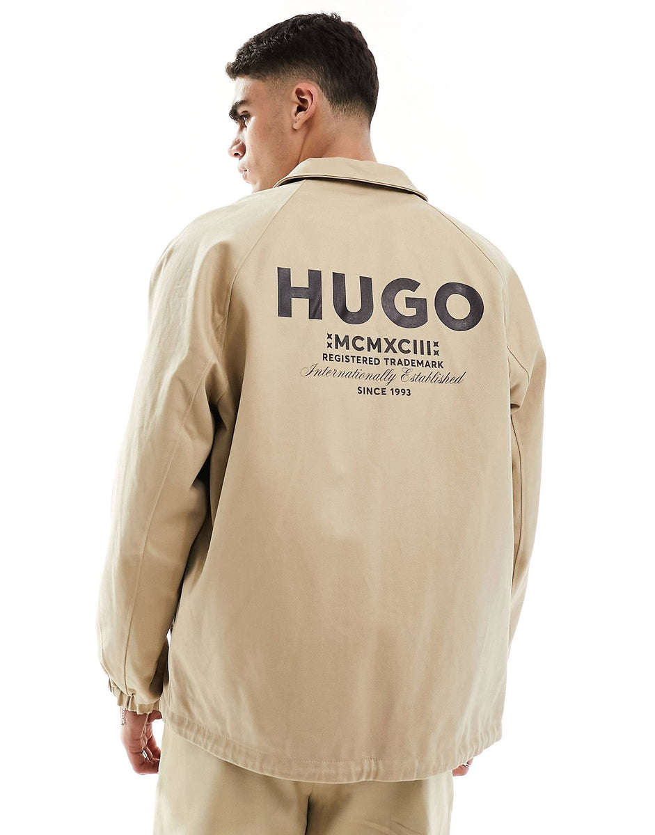 HUGO BLUE harrington jacket beige – n’shpishop