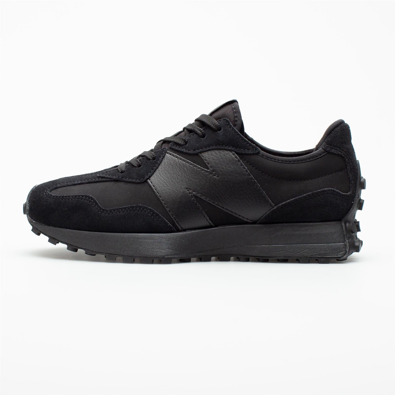 New Balance 327 Triple Black – n’shpishop