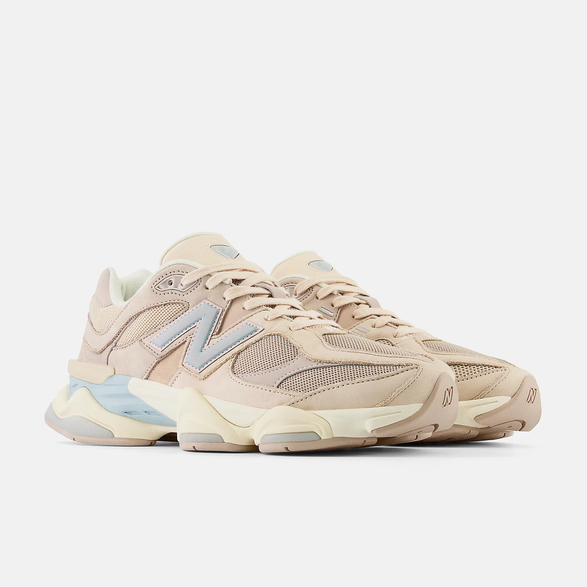New Balance 9060 Ivory Cream Pink Sand – n’shpishop