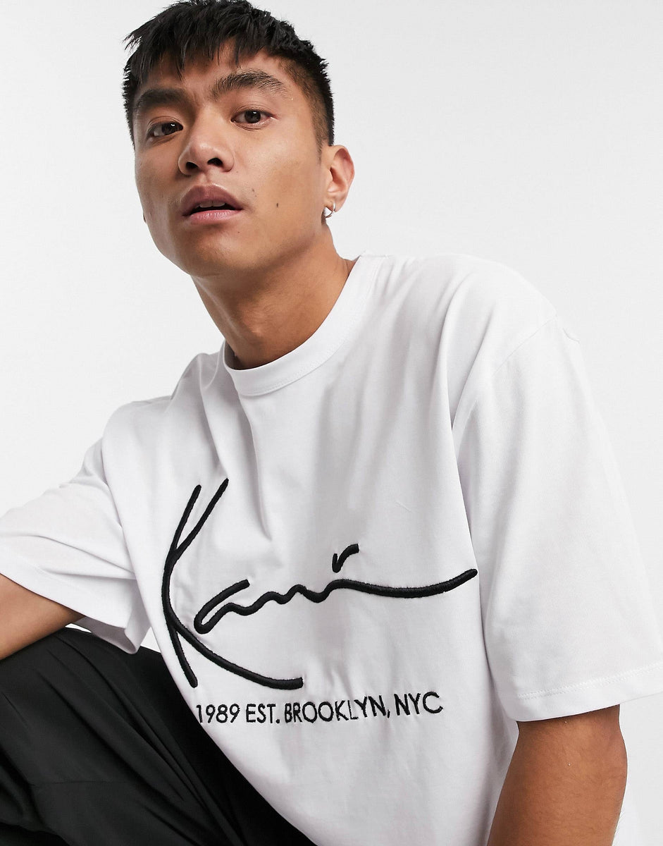 Maicë Karl Kani Signature - White – n’shpishop