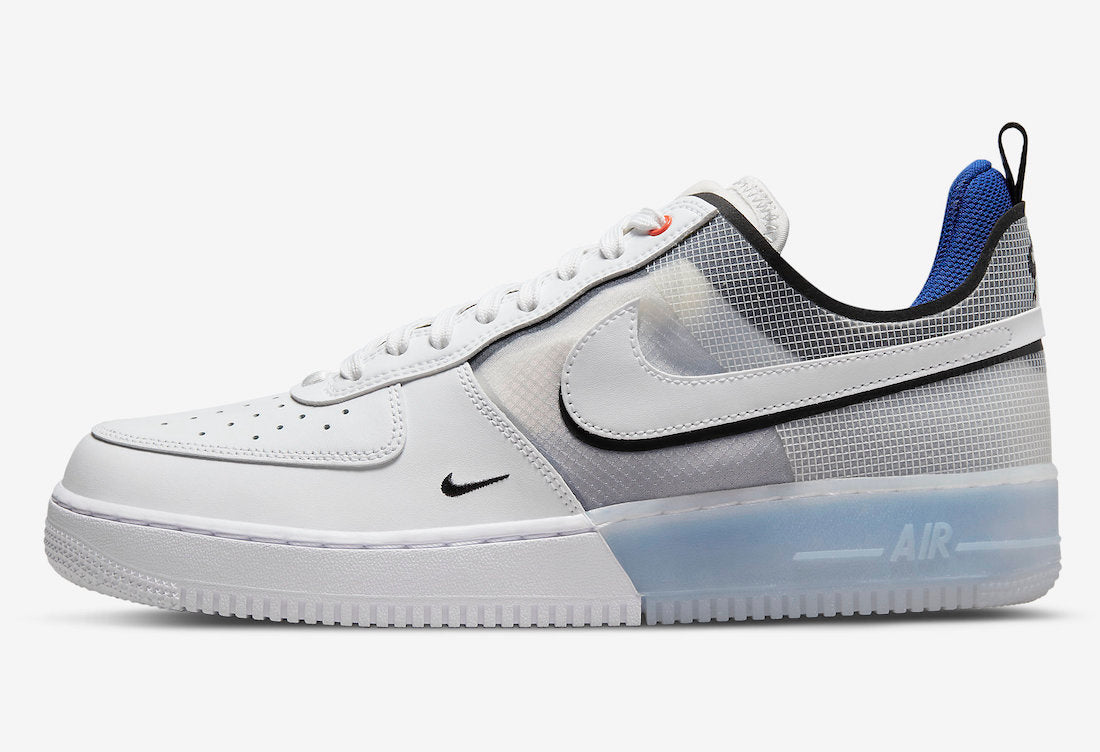 Nike Air Force 1 Low React Split Blue – n’shpishop
